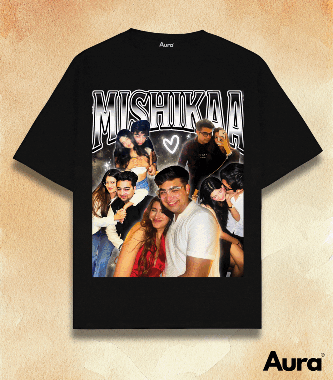 Custom Printed T-Shirts | Design Your Own Tee - Get Aura